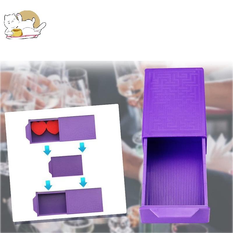 Magic props black pull box purple pull box magic box variety magic box ...