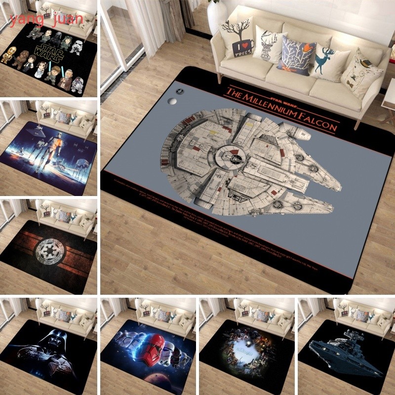 Star Wars white soldier carpet black warrior lightsaber spaceship ...