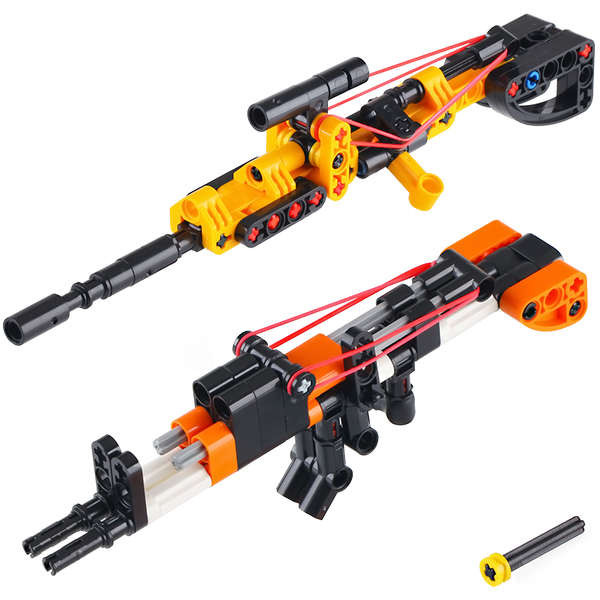 ninjago lego set lego dinosaurs Launchable rubber band submachine gun ...
