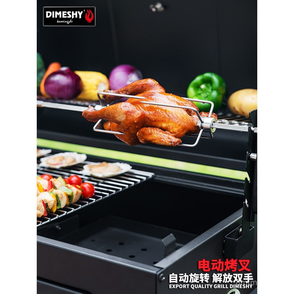 Large Household Patio Charcoal Grill Outdoor Villa Hotel Roasting Grill ...
