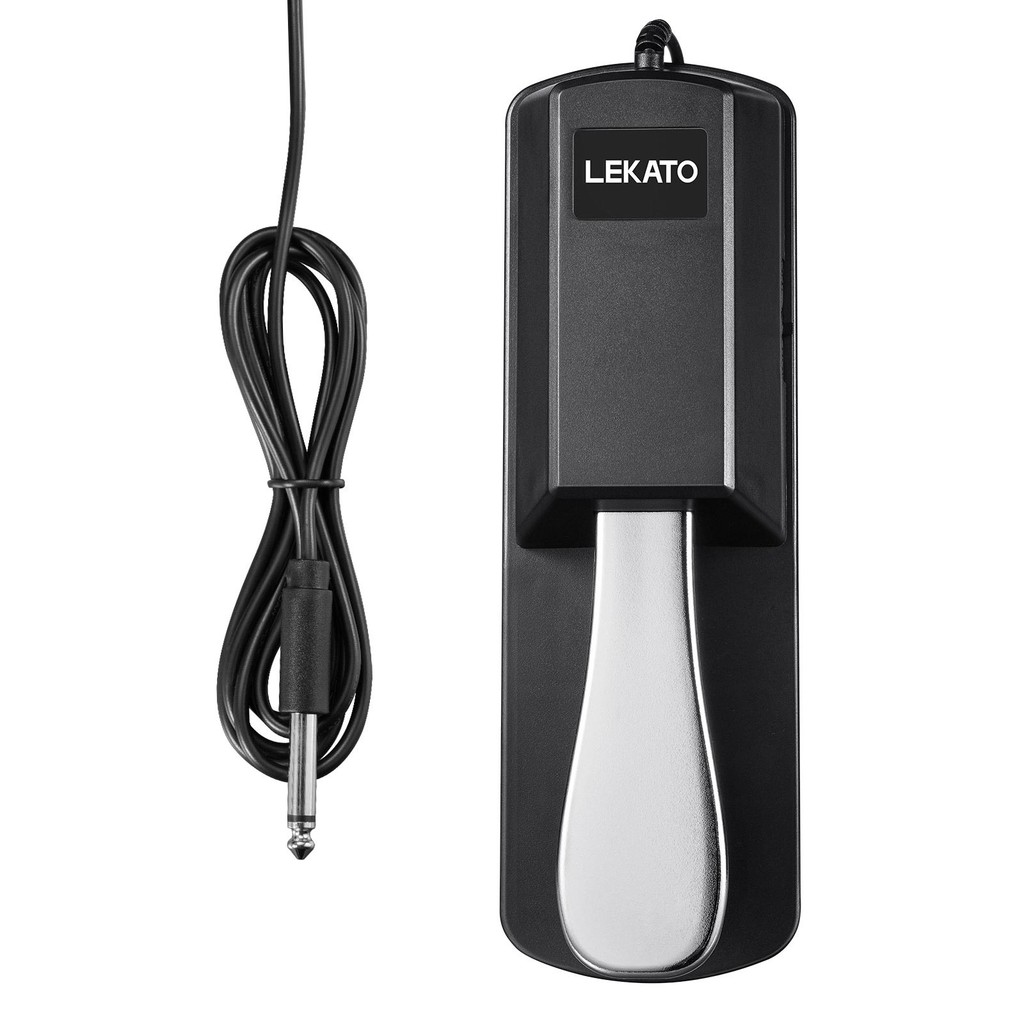 LEKATO DP-10 Sustain Pedal Universal Keyboard Piano Foot Pedal with ...