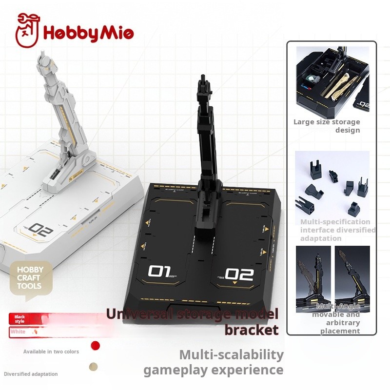 Gundam Figure Universal Display Stand Base Multi-Interface Design Large ...