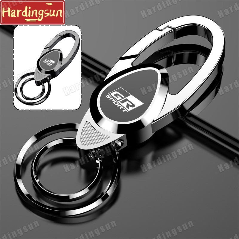 Toyota GR Sport Metal Car Keychain Motorcycle Key Holder High-end ...
