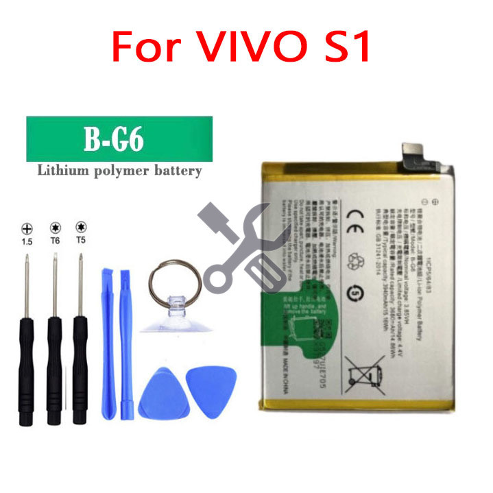 B-G6 Battery For Vivo S1 for Replacement Battery With tools | Shopee ...
