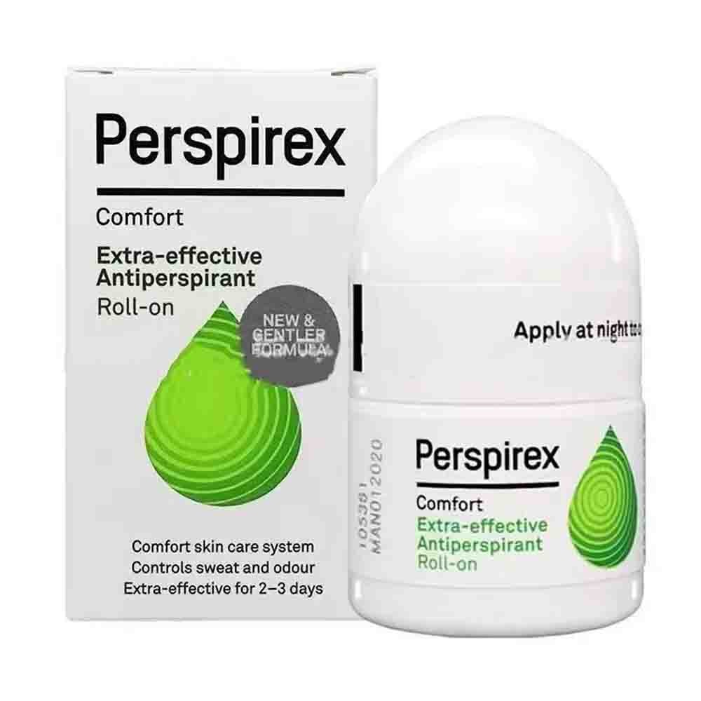 Perspirex Comfort Antiperspirant Roll On Deodorant Excessive Sweating ...