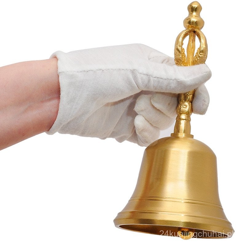 Hand-Cranked Bell Copper Bell Brass Buddha Vajra Bell Ritual Instrument ...