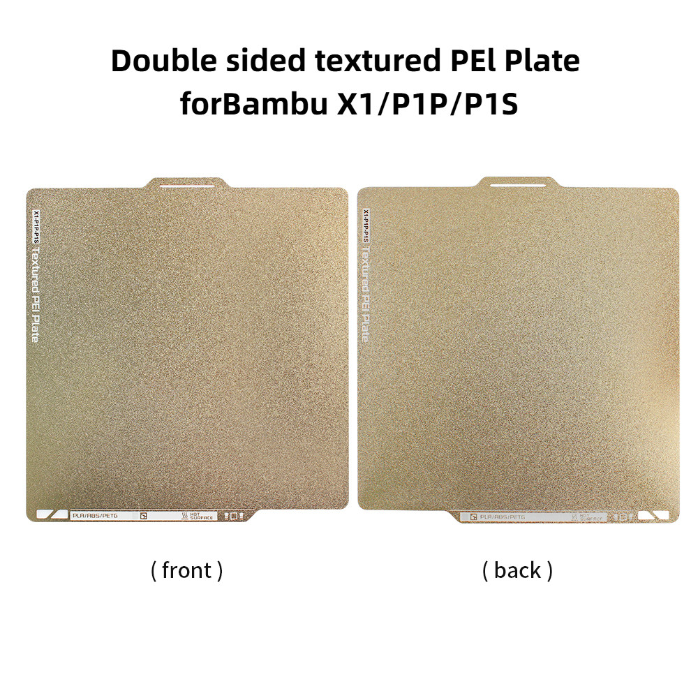 Build Plate PEI Bed For Bambu Lab X1/P1P/P1S Texture Double Sided PEI ...