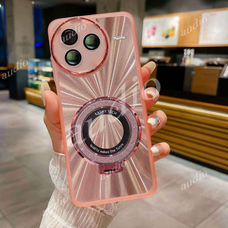 Poco F7 Pro Ultra 5G Luxury Gradient Bling Glitter Ring Holder Phone ...