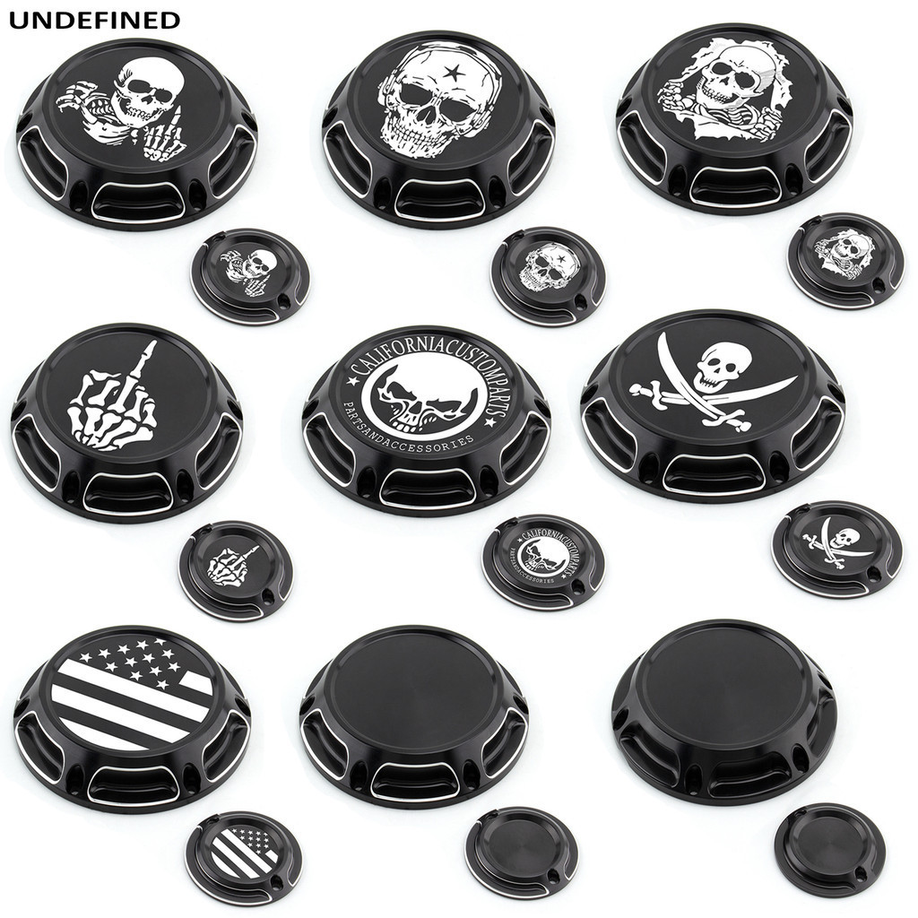 Motorcycle Aluminum Derby Cover Timing Timer Cover For Harley Sportster ...