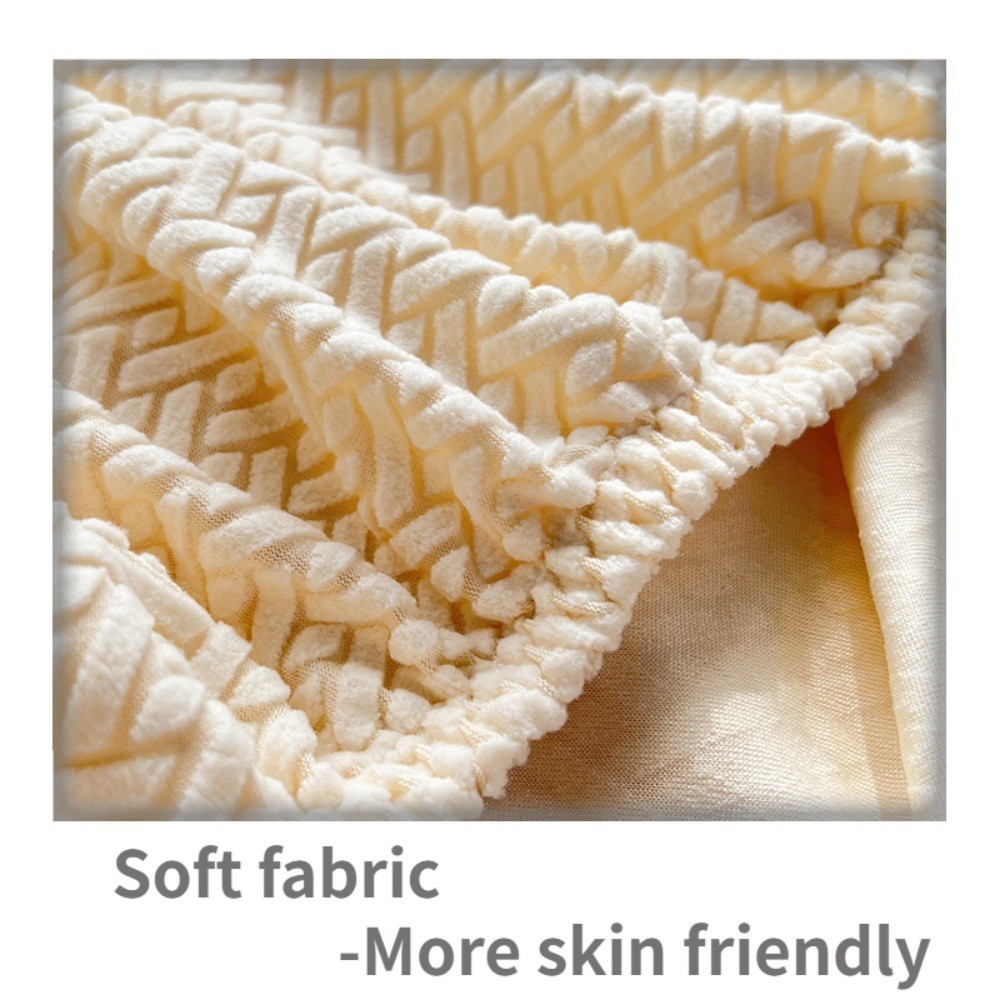 T Style Jacquard Sofa Cover 1/2/3/4 Seater Universal L Shape Elastic ...