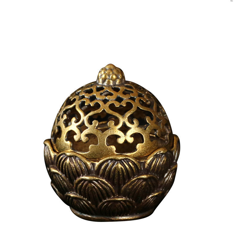 Yueying 2024 Lotus Incense Burner Incense Holder Chinese Zen Tea ...