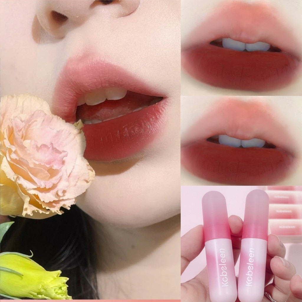 KOBELEEN Small Color Bullet Small Color Egg Naked Lip Mud Lip Glaze ...