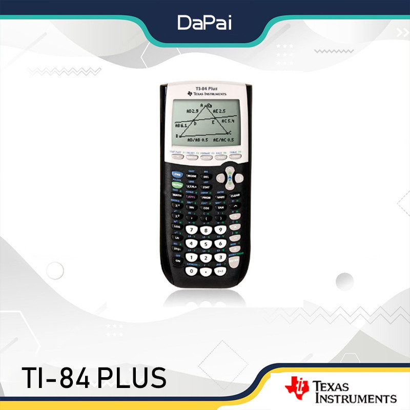 TEXAS INSTRUMENTS TI-84 PLUS Black and White Machine Programming ...