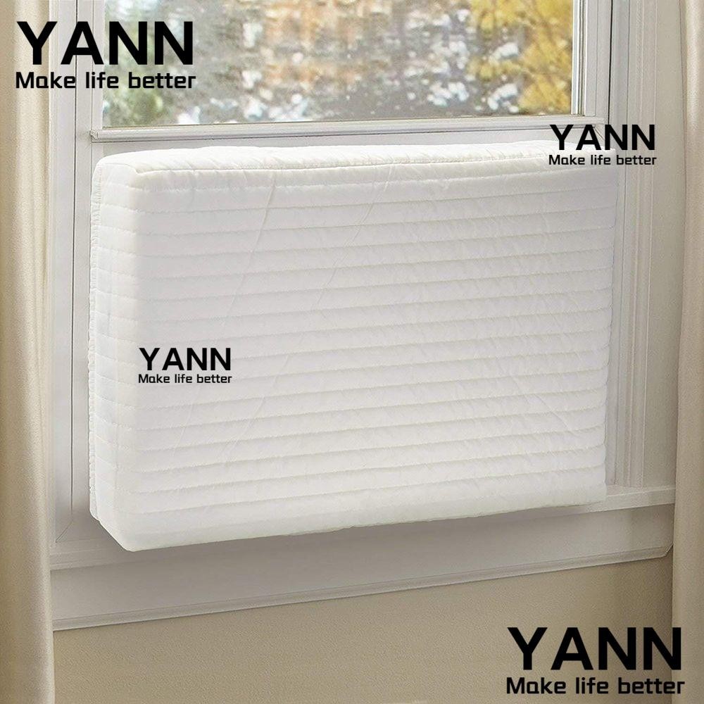 YANN1 Air Conditioner Cover with Elastic Strap Indoor Inside Window AC ...