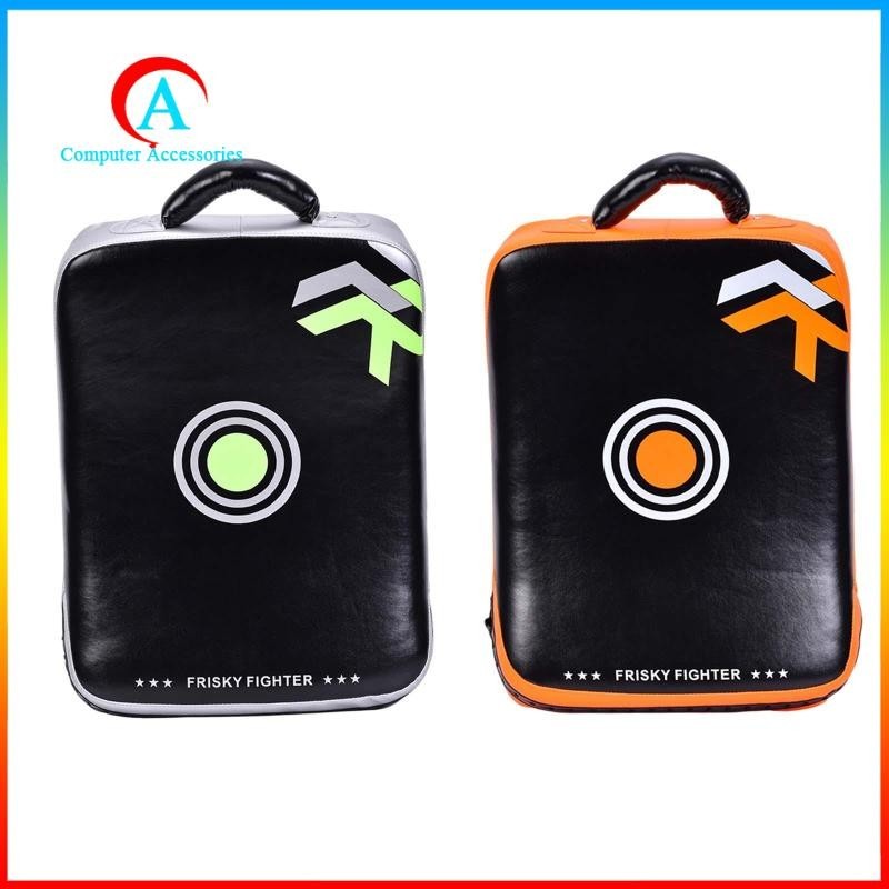 [ Kicking Striking Body Pad Punching Bag PU Boxing Curved Focus ...