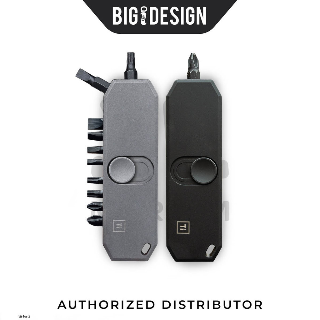 BIGIDESIGN Bit Bar 2 - Grade 5 Titanium Pocket Screwdriver Mini Tool ...