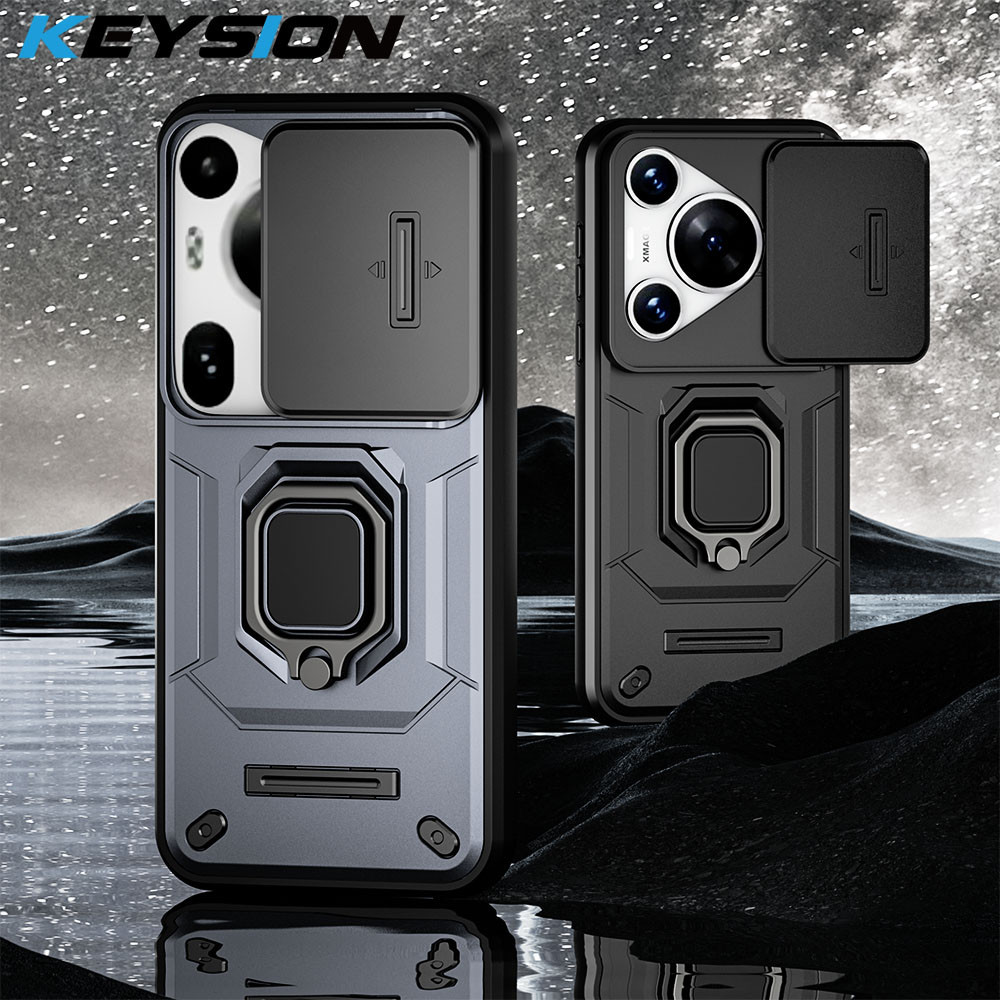 KEYSION Shockproof Case for Huawei Pura 70 Ultra P70 Pro Slide Camera ...