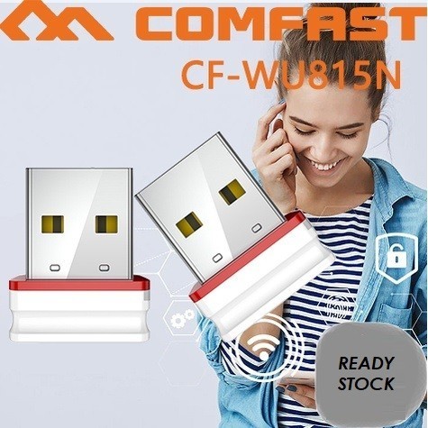 Smartcom - USB Dongle WiFi Comfast CF-WU815N 150Mbps USB WiFi PC LAPTOP ...