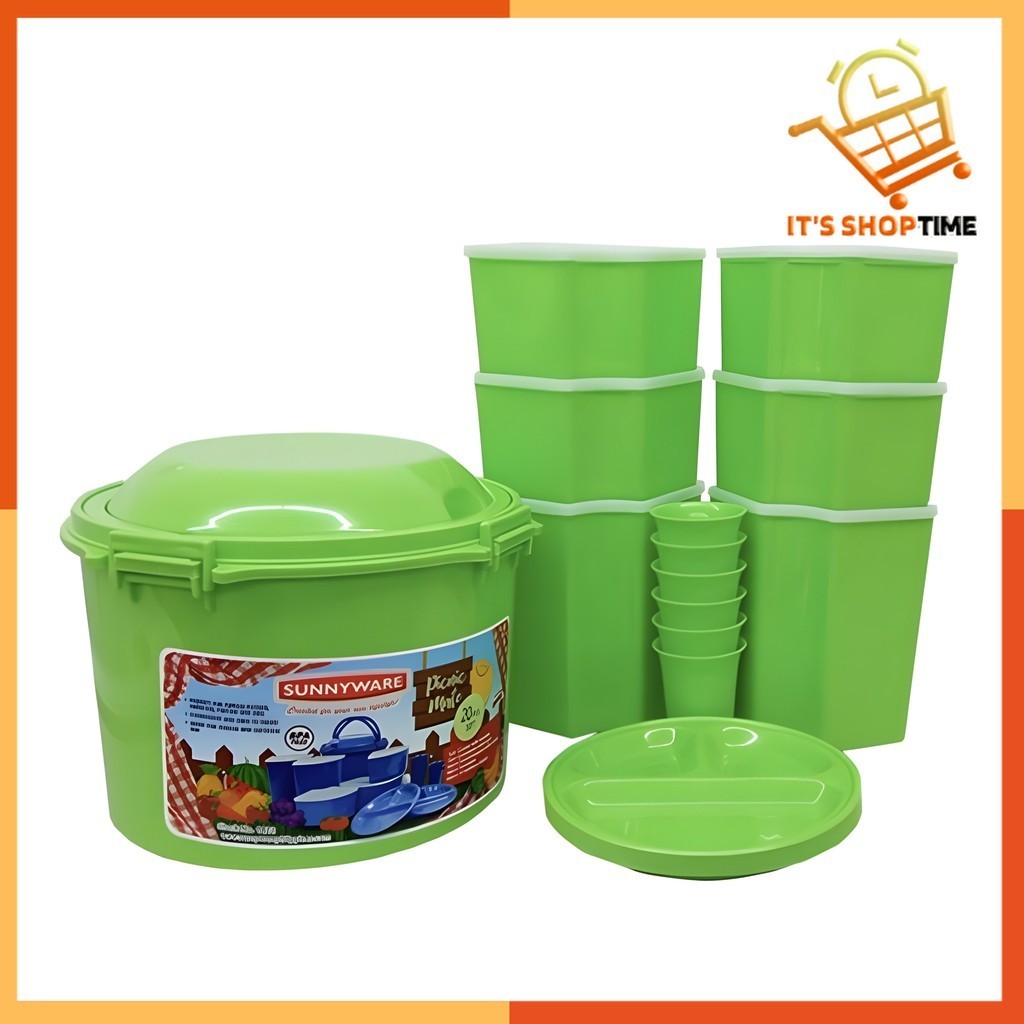 It’s Shop Time Sunnyware 20in1 Picnic Set / Picnic set mate with box ...