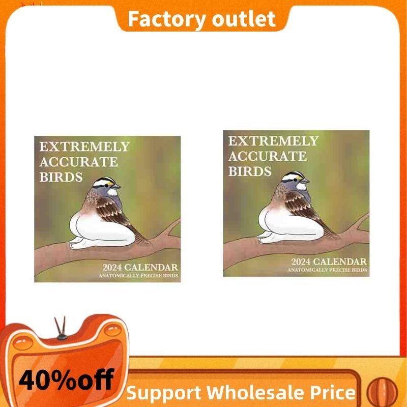 In Stock 2024 Calendar of Extremely Accurate Birds 2024 Bird Calendar ...