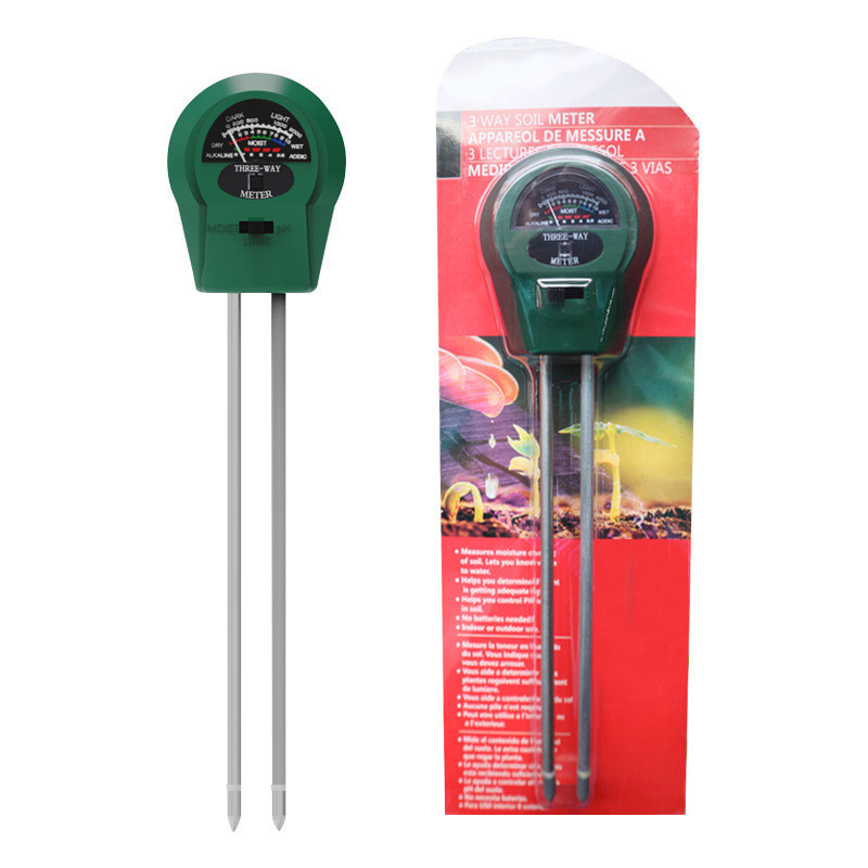 Three-in-one soil Tester soil Flower Grass soil Moisture Meter soil ph ...