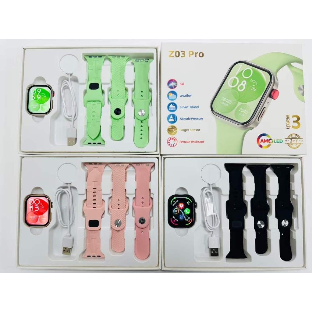 2025 New Explosive Z03 Pro Smart Watch Wireless Charging Waterproof ...