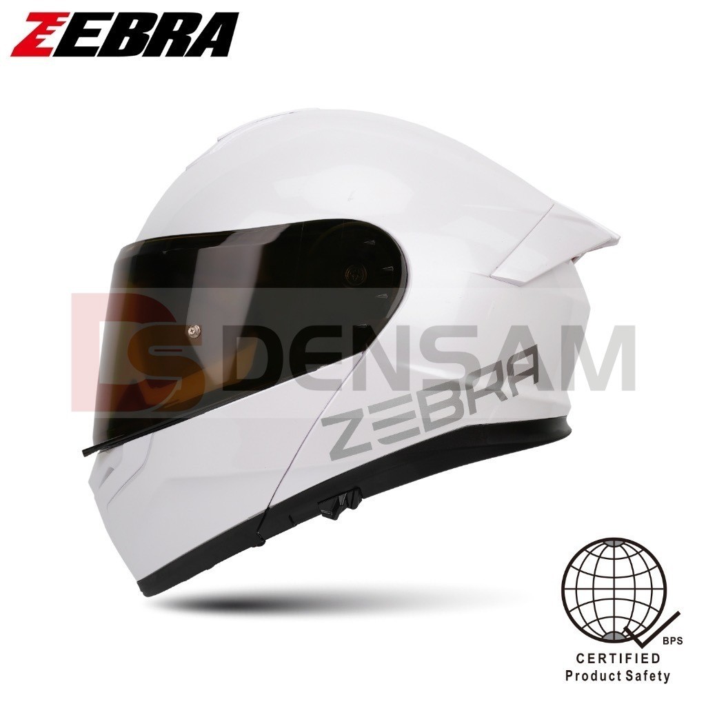 Densam ZEBRA 767 Modular Type Plain Color Motorcycle Helmet | Shopee ...