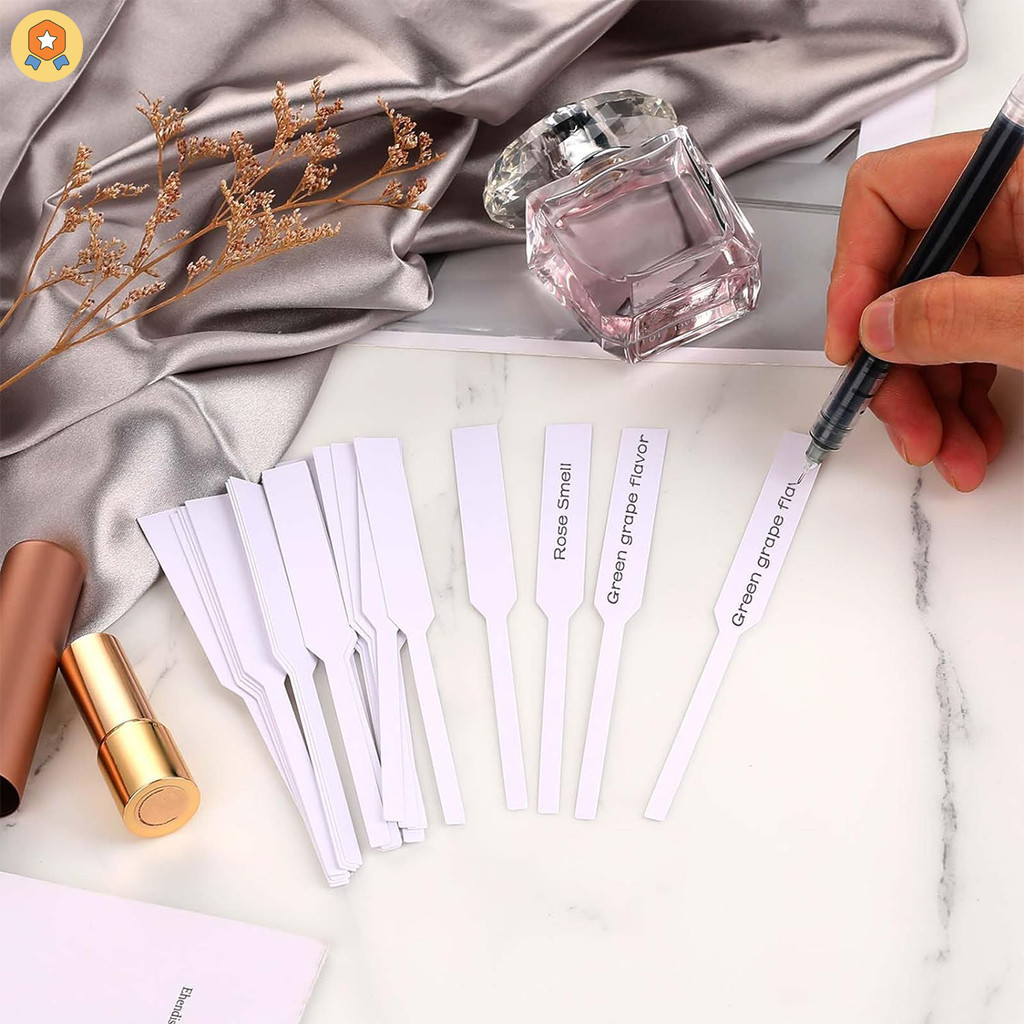 Perfume Test Strips Aromatherapy Fragrance Test Paper Perfume Essential ...
