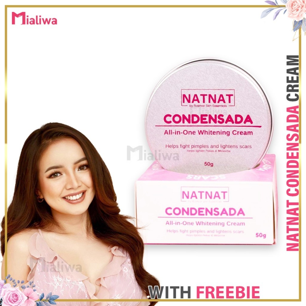 Rosmar Natnat Condensada Whitening Cream Pekas Melasma Hydrating ...