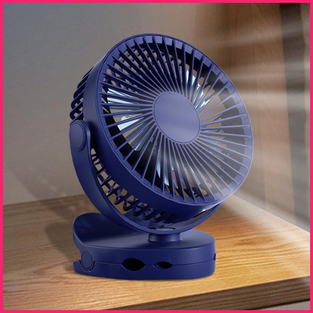 Fan Clip on Small Fan 3 Speed Portable Table Fan Personal Cooling Fan ...