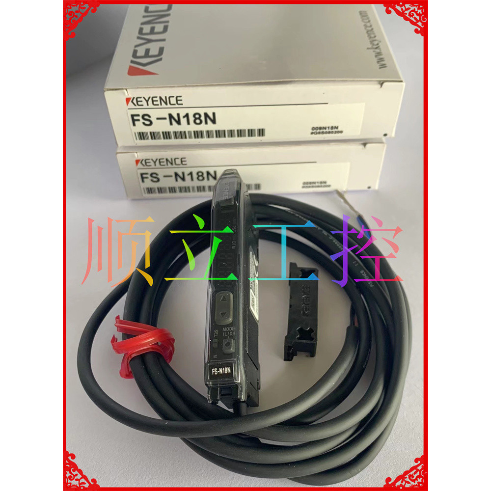 Keyence KEYENCE FS-N18N Original Genuine Digital Display Optical Fiber Amplifier Special Offer ...