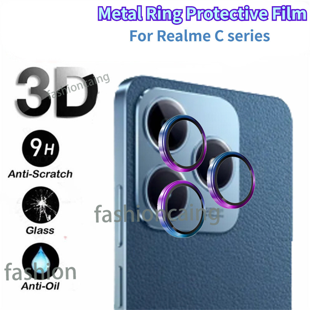 Camera Lens Metal Ring Protective Film For Realme C75X C71 C63 C61 C51 ...