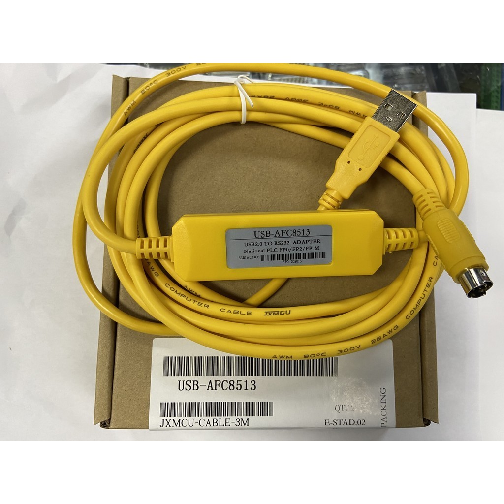 PLC Data Cable PLC Programming Cable USB-AFC8513 Support FP0 FP2 FP-X ...