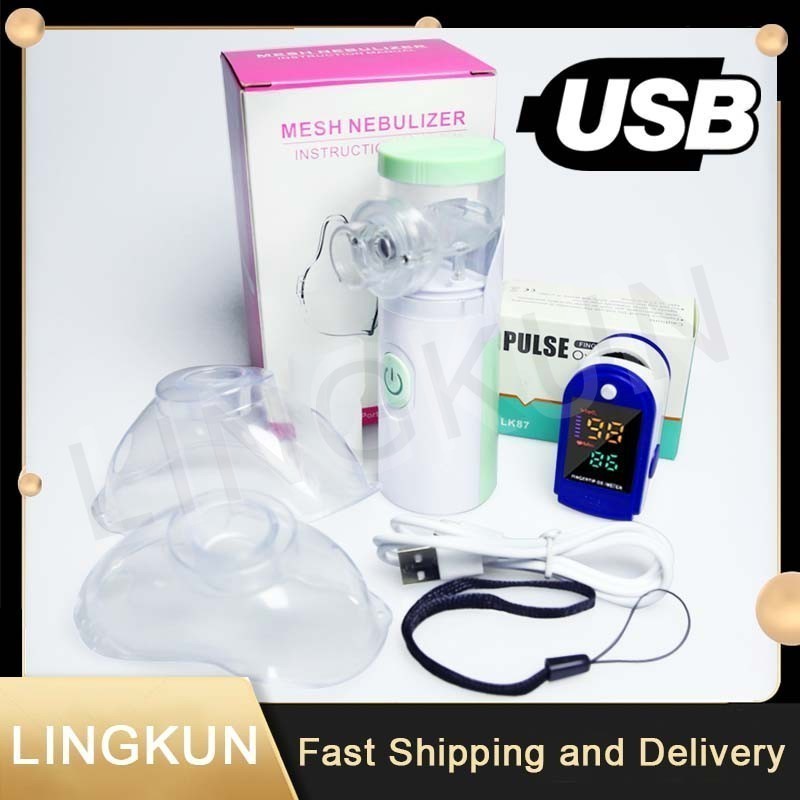Medical Handheld Portable Ultrasonic Nebulizer Spray Inhaler Cough Phlegm Mesh Nebulizer Machine