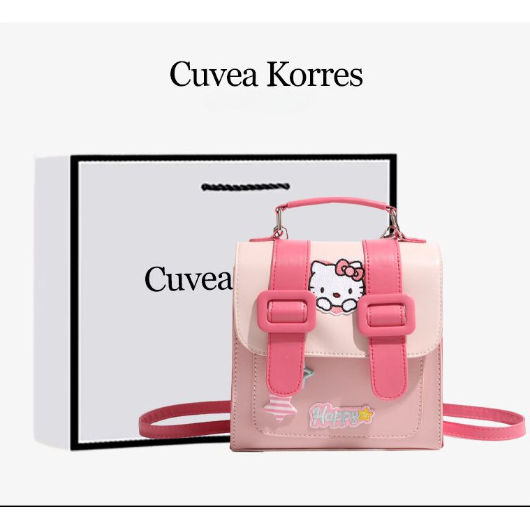 Cuvea Korres Hello Kitty Shoulder bag Sweet and Cool Girl Dopamine ...
