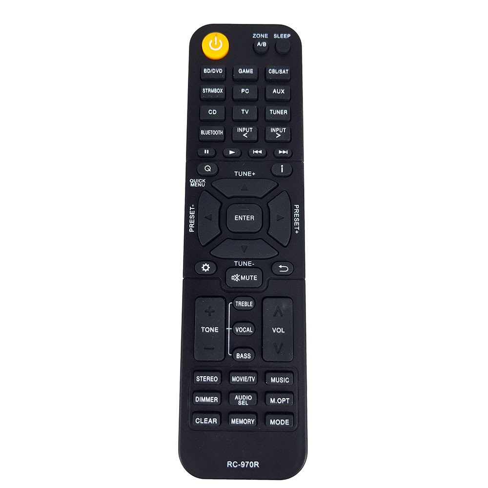 NEW RC-970R Replace Remote control for Onkyo AV Receiver HTP-398 HT-S5915 TX-SR393 HT-R398 ...