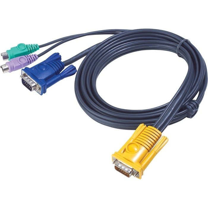 KVM Cable Aten 2L-5202P PS2 KVM Cable 30cm | Shopee Philippines