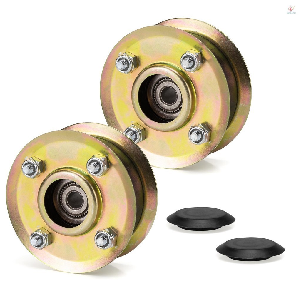Nancy 2 Pack OD70mm 131-4529 Mower Belt Idler Pulley kit Compatible ...