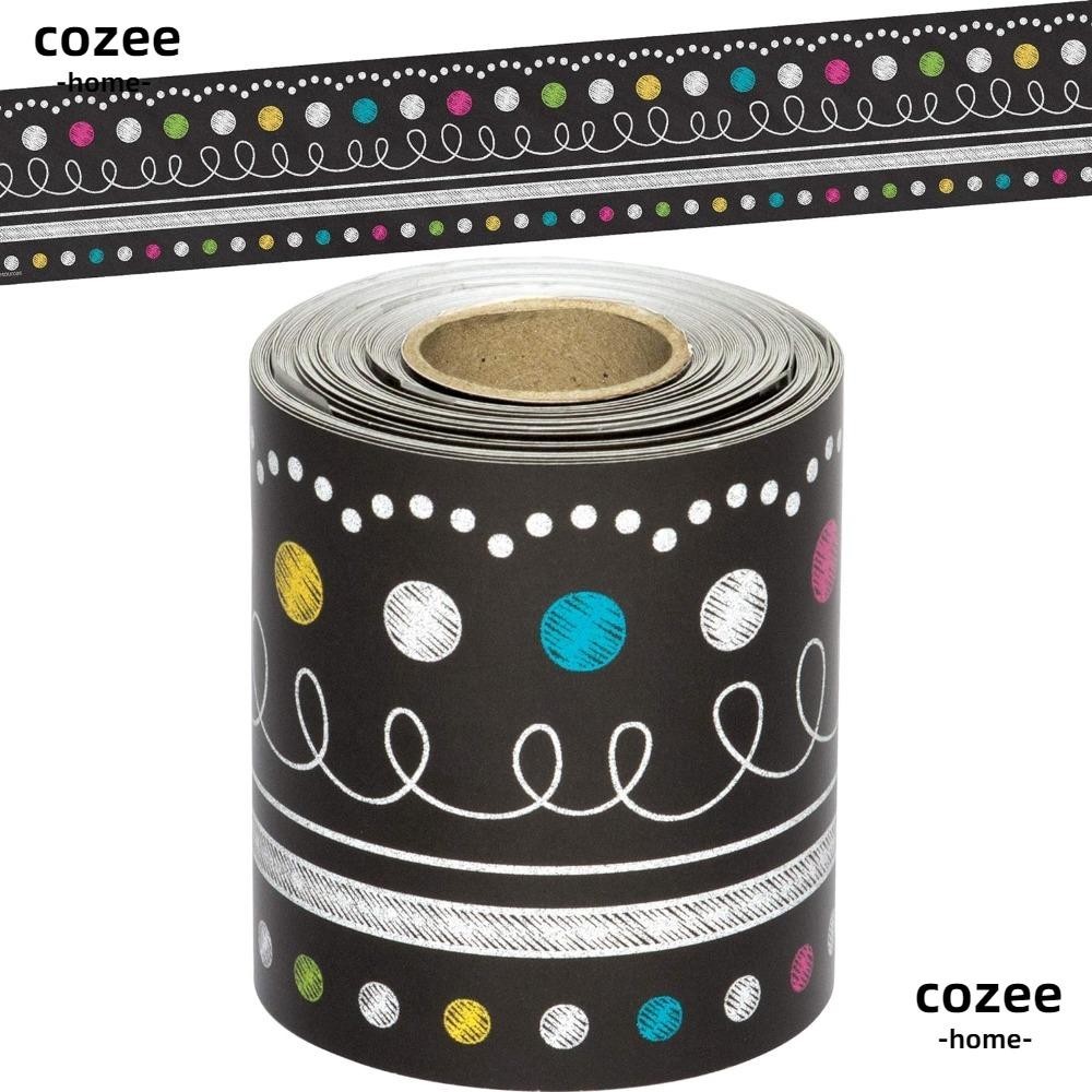 COZEE Blackboard Edge Decoration Paper, Paper Waterproof Billboard ...