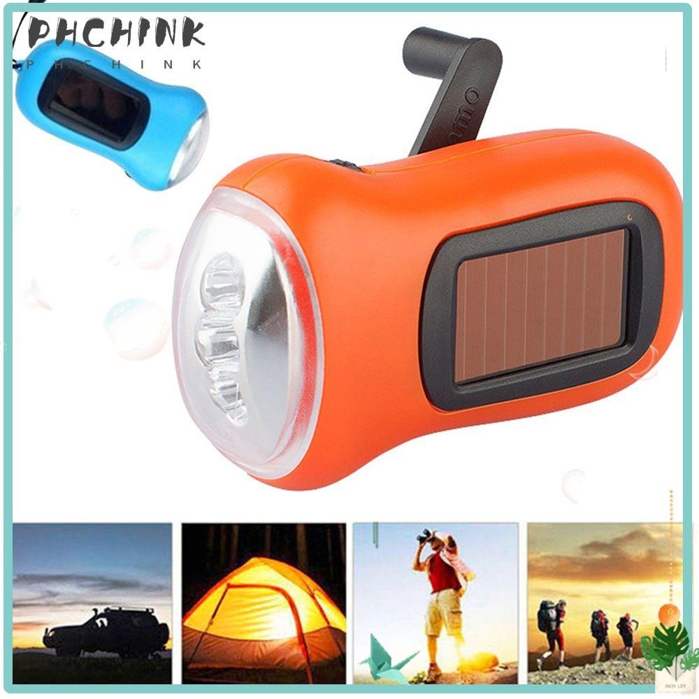 CHINK Hand Crank Flashlight Mobile Emergency Super Bright Work Lamp ...