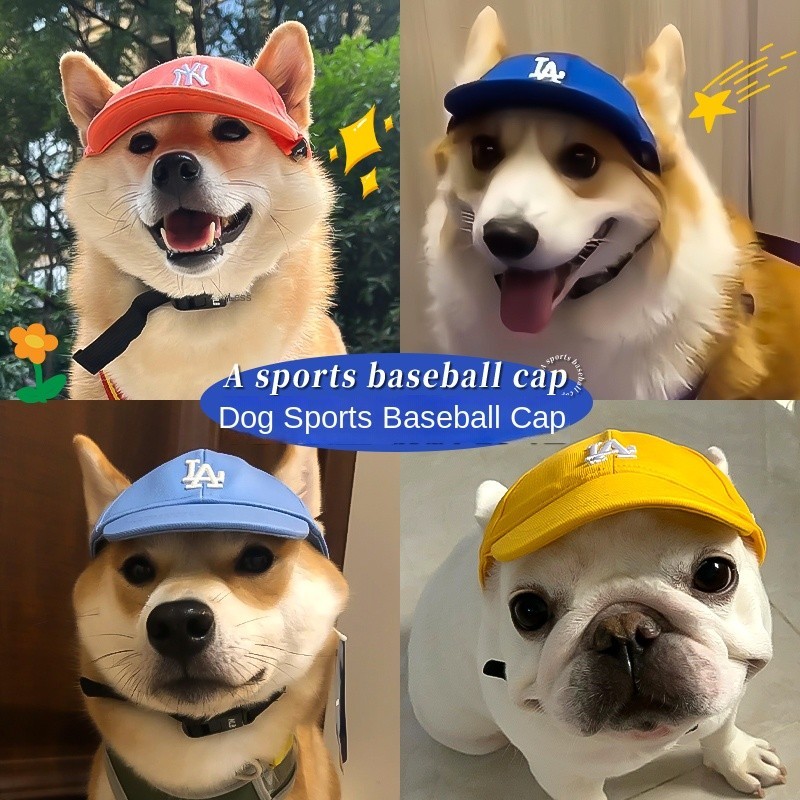 Pet Dog Hat Puppy Baseball Cap Cat Sunscreen Hat | Shopee Philippines