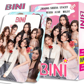 Holographic Lomo Cards Bini All Double-sided Card Holographic Lomocard Colet Gwen Stacey Mikha ...