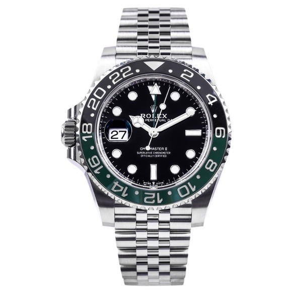 Rolex GMT-Master II Right Hand Wear Black Green Automatic Watch ...