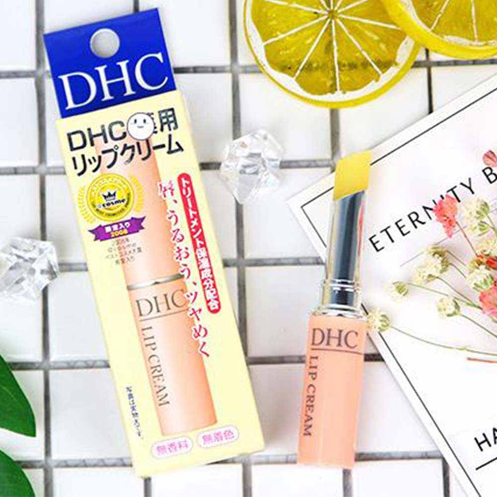 DHC Lip Cream Medicated Lip Cream Lip Balm 1.5g | Shopee Philippines