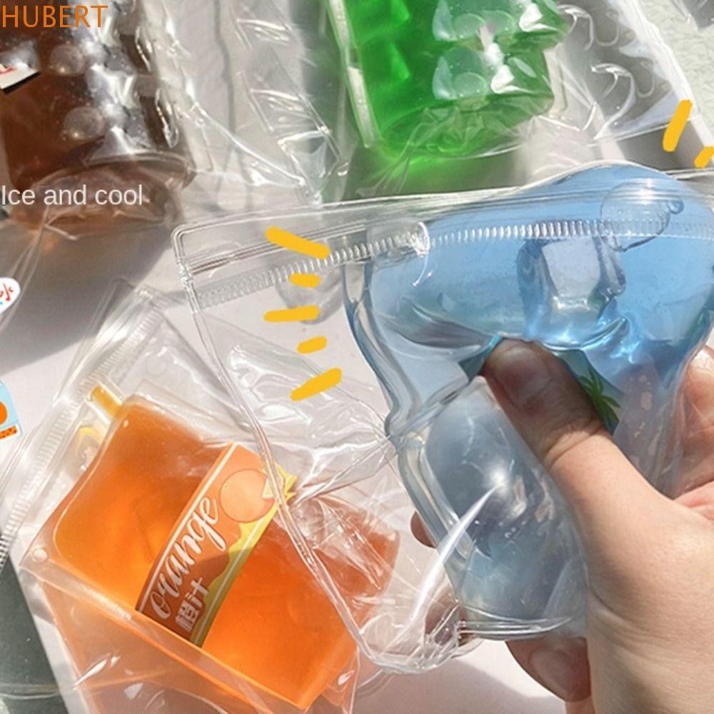 HUBERT Juice Squeeze Toy, Transparent Cola Sprite Orange Juice Soda ...