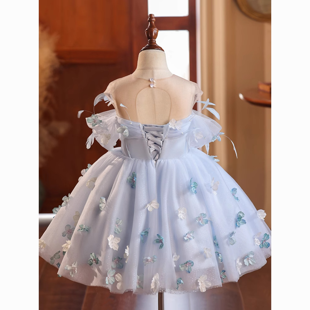 Girls Princess Dress New Style Summer Children Catwalk Dress Model ...