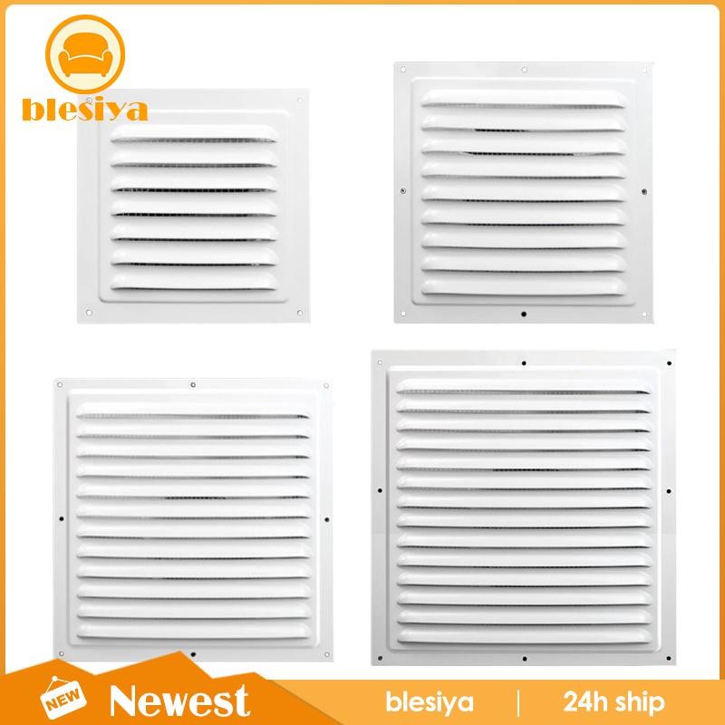 [Blesiya] Vent Cover White Aluminum Alloy Square Return Grill Cover ...
