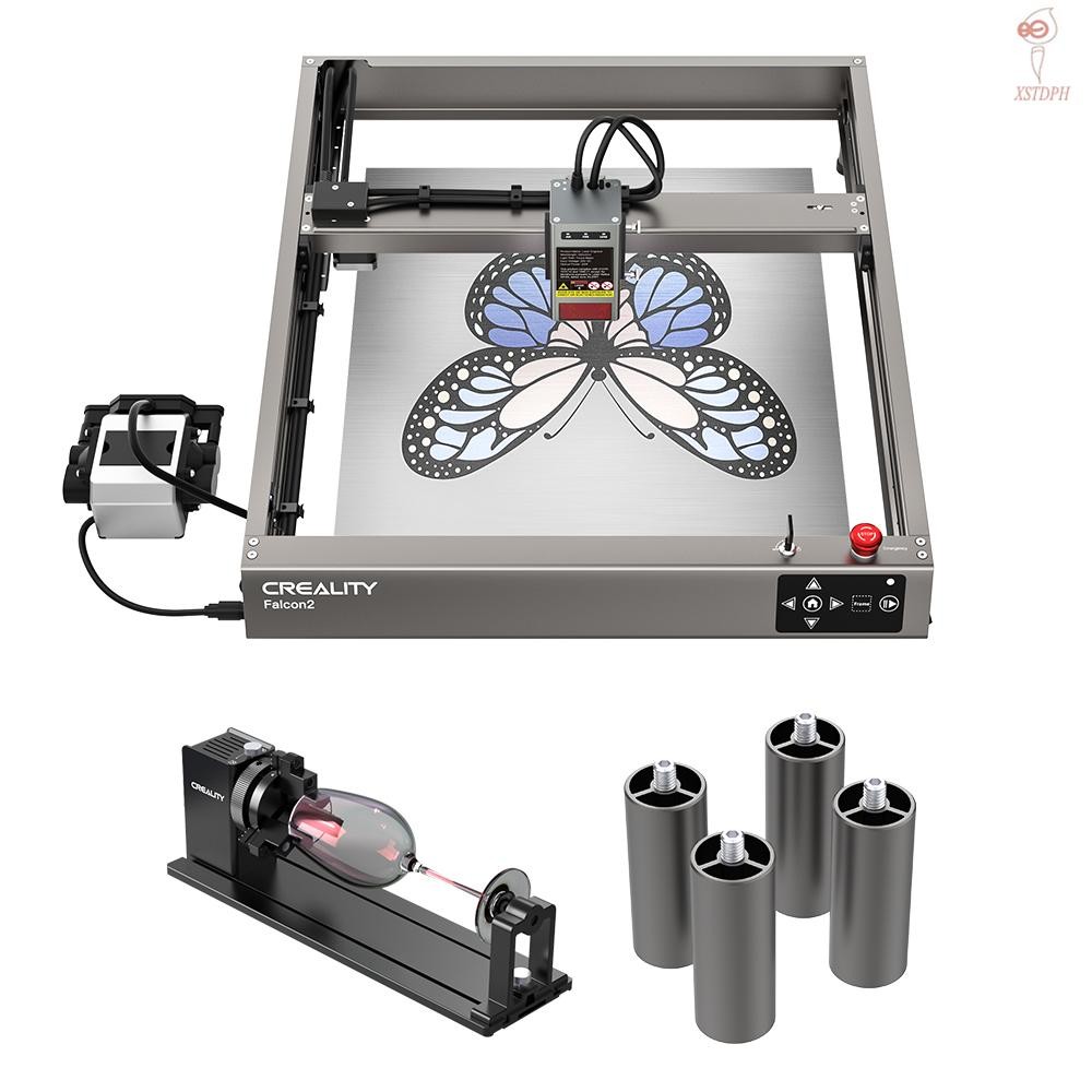 Creality 3D Falcon2 Laser Engraver with 4pcs Extra Risers Aluminum 56mm ...