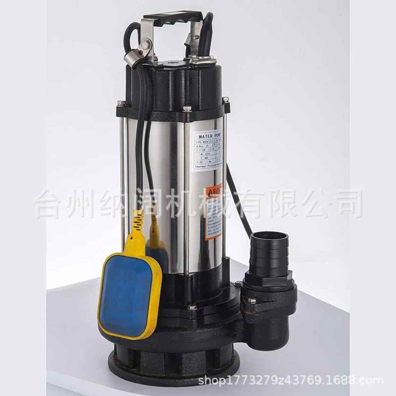 WSD Single-phase Stainless Steel Sewage Pump Household Small Sewage ...