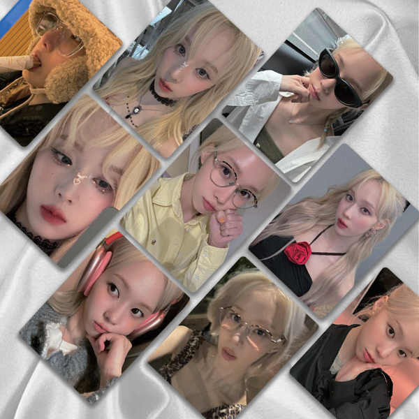 aespa album aespa aespa photocard Winter Kim Min-hyun Photocard Double ...